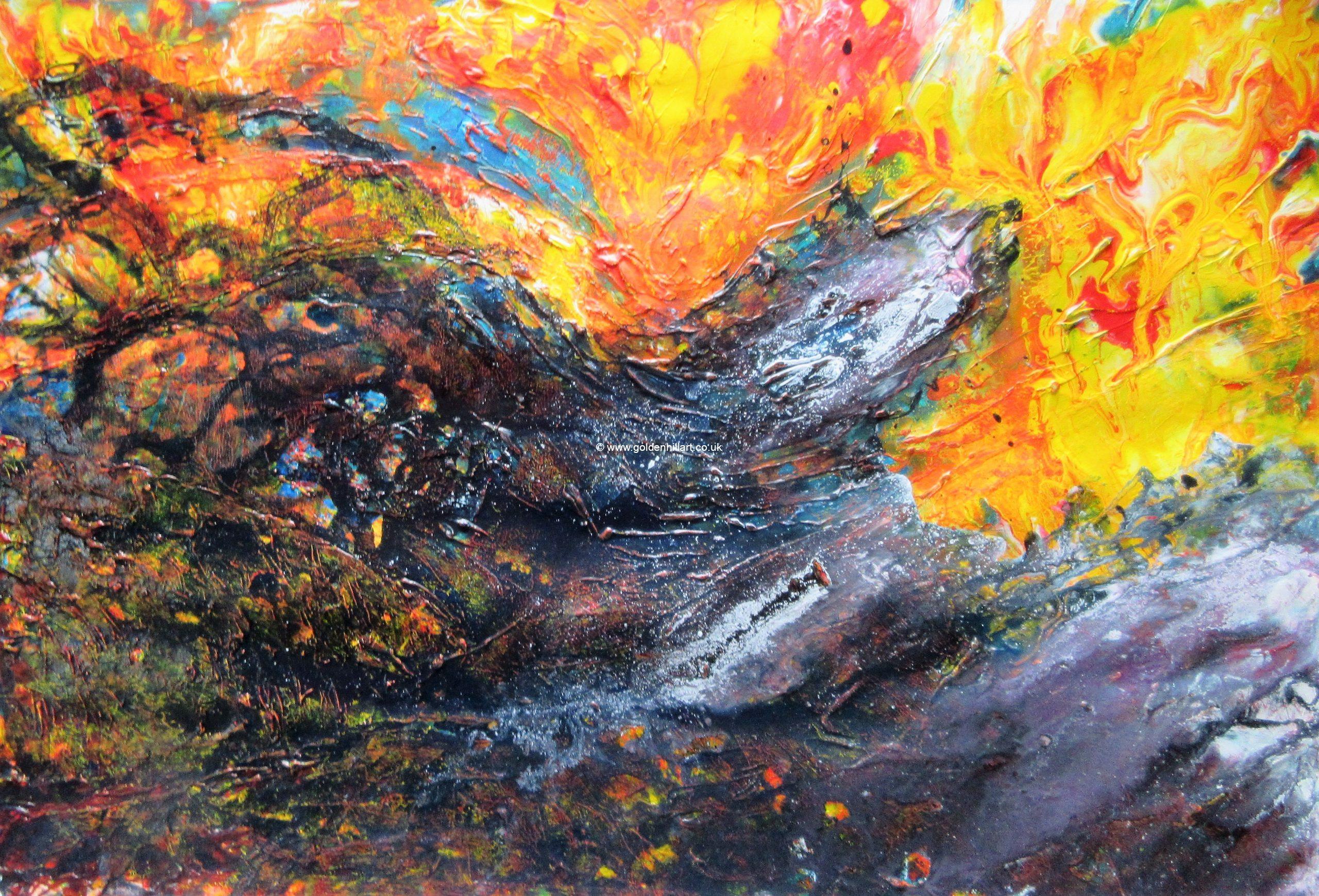 Rising from Chaos - Golden Hill Art